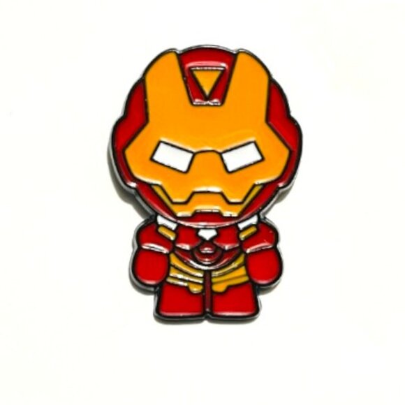 Marvel | Accessories | Marvel Iron Man Chibi Enamel Pin Lapel Pin Fan ...